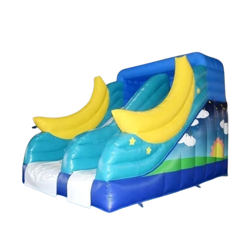 13ft Banana Dry Slide for Children - Bounce Horizon