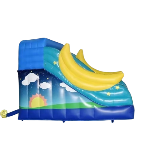 13ft Banana Dry Slide for Children - Bounce Horizon